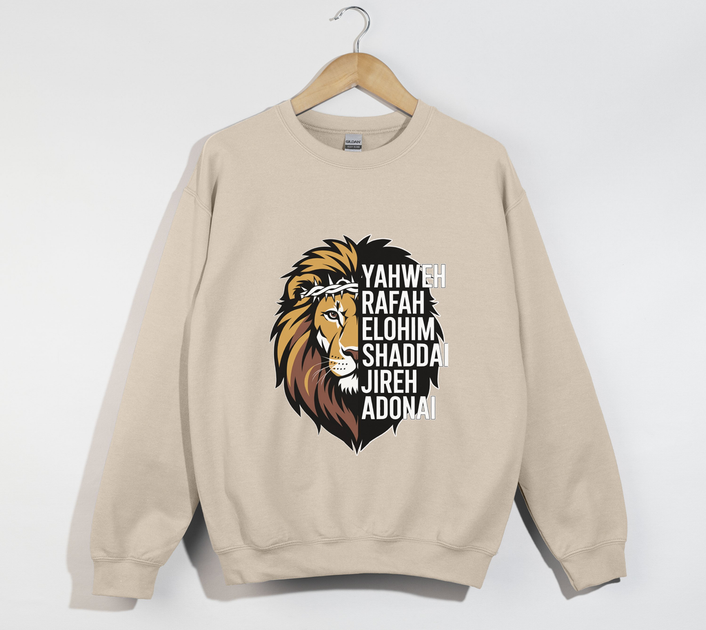 Holy Names Of The Lord - Christian Sweatshirt | Evercardia